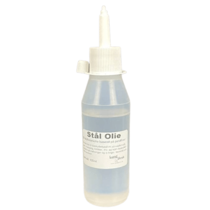 Stål Olie, 100 ml, med dåbetud. - Lund Teknik - Alt til ølbrygning