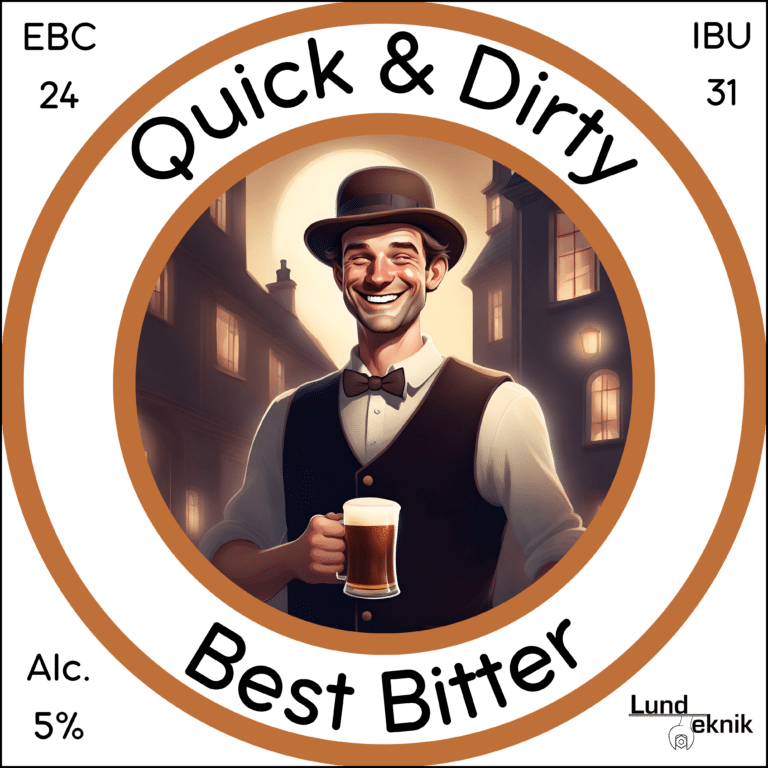 Quick & Dirty Bitter - Classic English ale