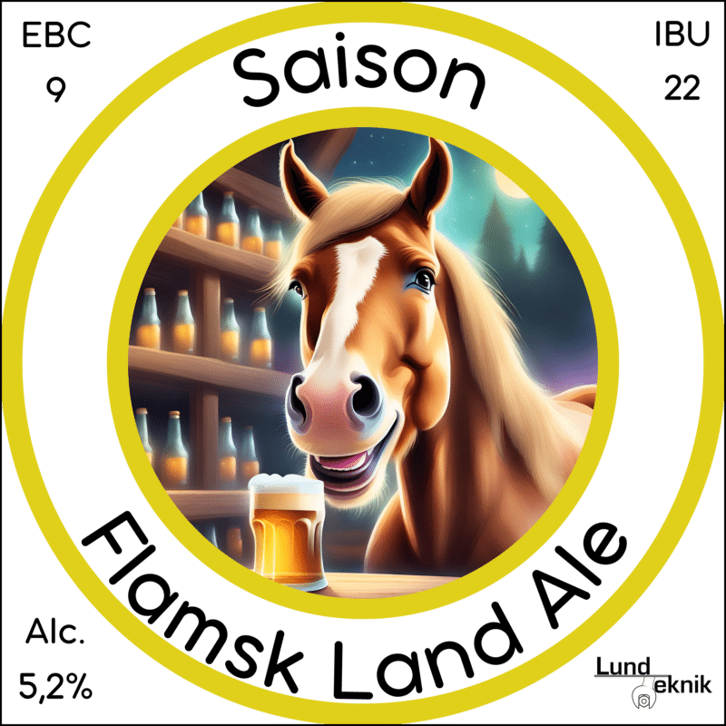 Nimbus Saison, Michelle - Lund Teknik - Everything for beer brewing